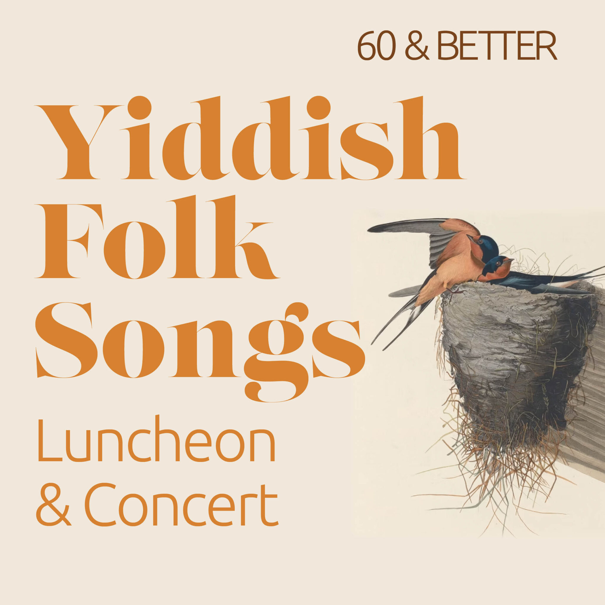Yiddish Folk Songs Luncheon & Concert - Mayerson JCC